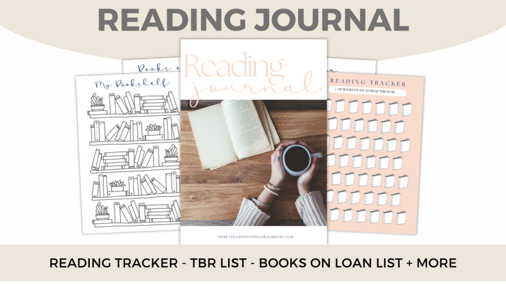Reading Journal Digital Download Book List To Be Read Printable