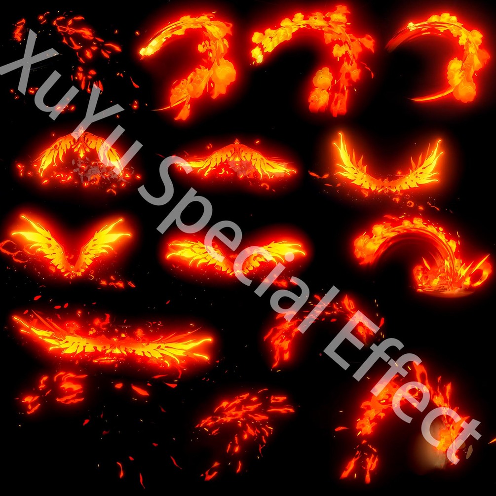 Diluc Ragnvindr Cos Play Special Effect Genshin Impact Character Skill ...