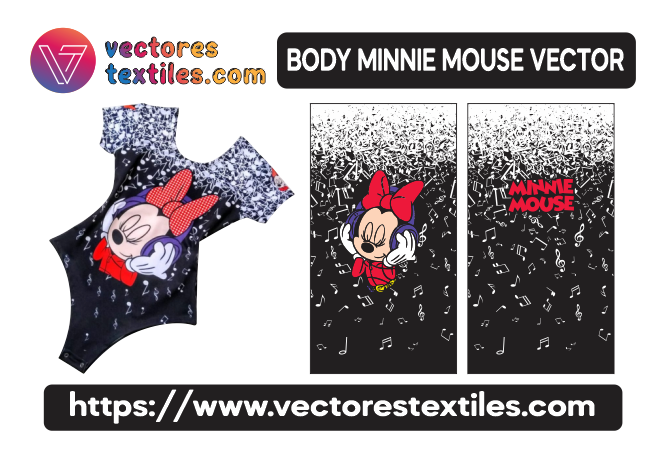 BODY MINNIE MOUSE VECTOR