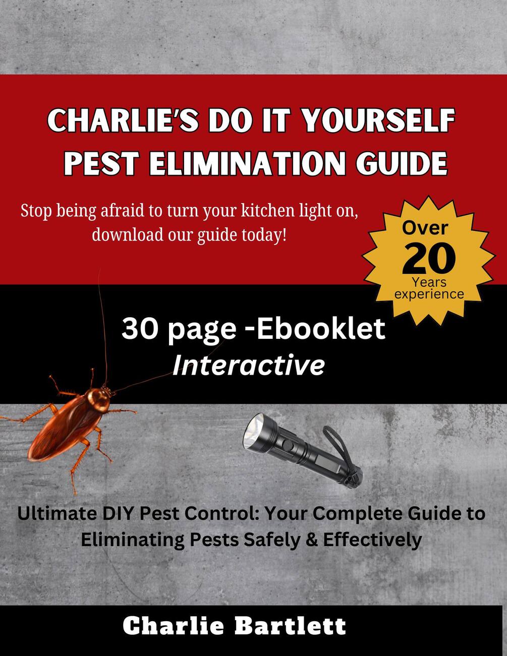 Charlie's do it yourself pest elimination 30 page interactive digital ...