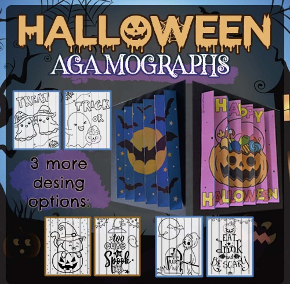 Nuevo recurso: Halloween Agamographs - Central Pencil