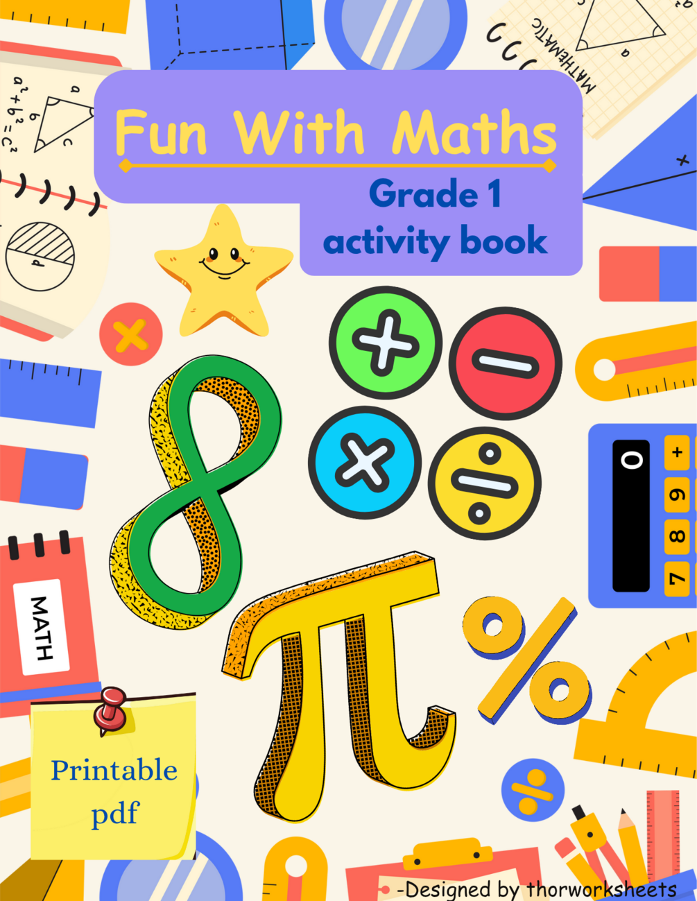 Grade 1 Math Activity Book – Fun With Maths