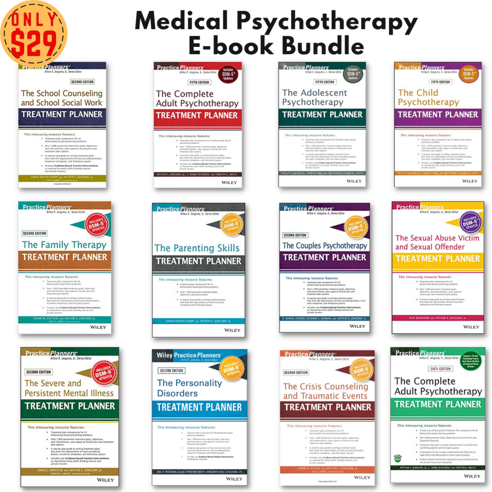 Medical Psychotherapy E-book Bundle [12 EBOOKS]