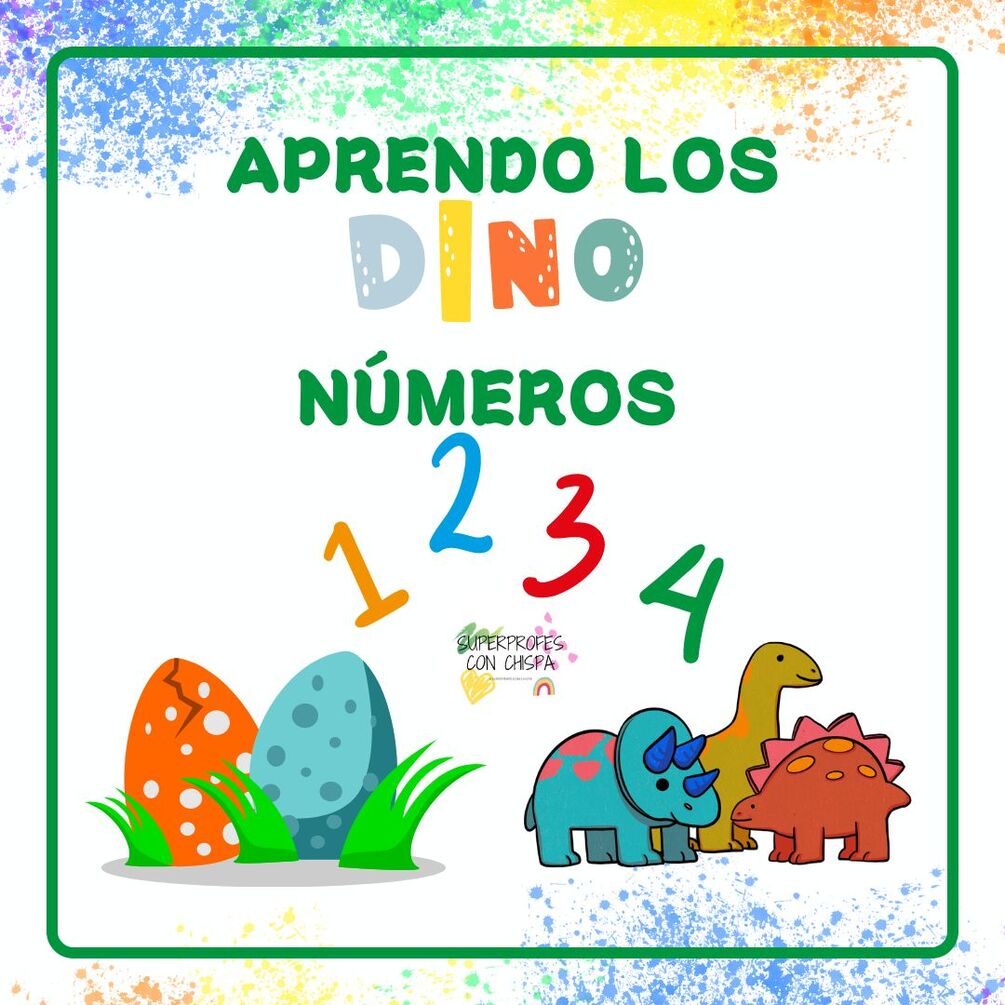 APRENDO LOS DINO NÚMEROS