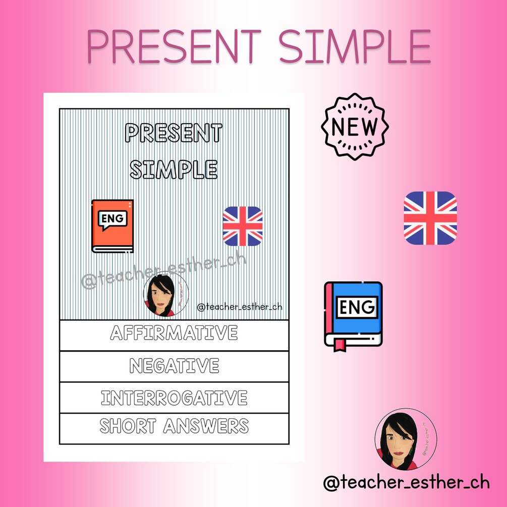 PRESENT SIMPLE FLIPBOOK