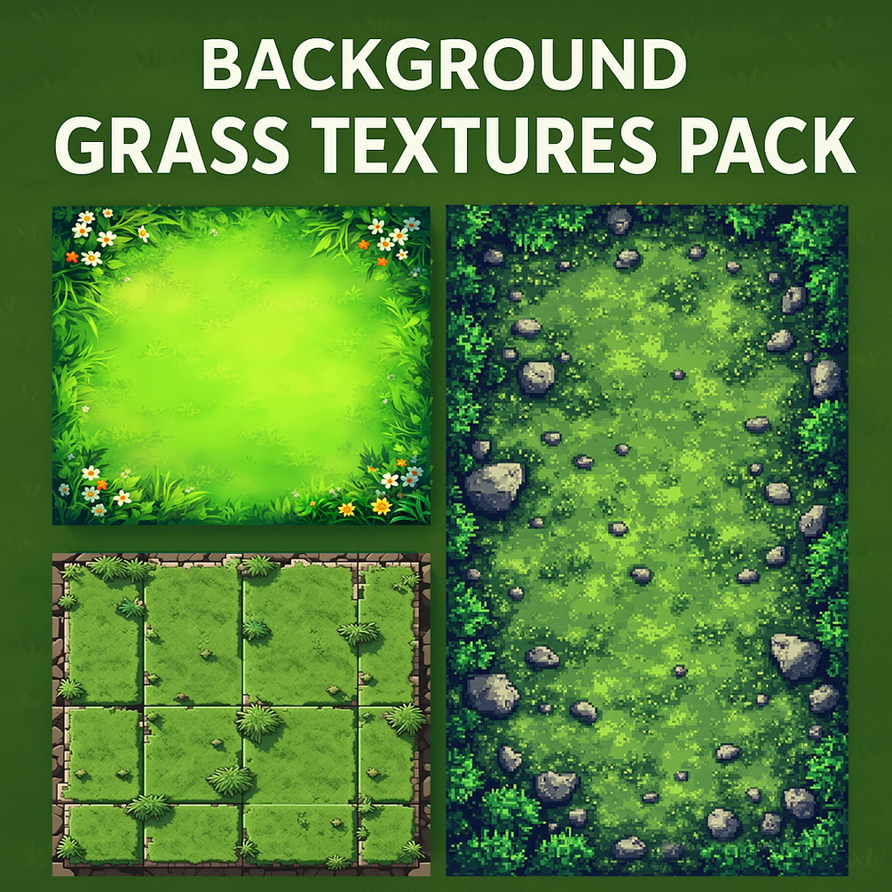 Background Grass Textures Pack