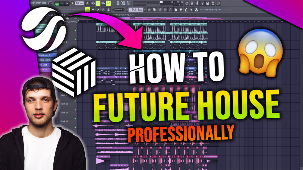HOW TO MAKE PROFESSIONAL FUTURE HOUSE - FL STUDIO PROJECT