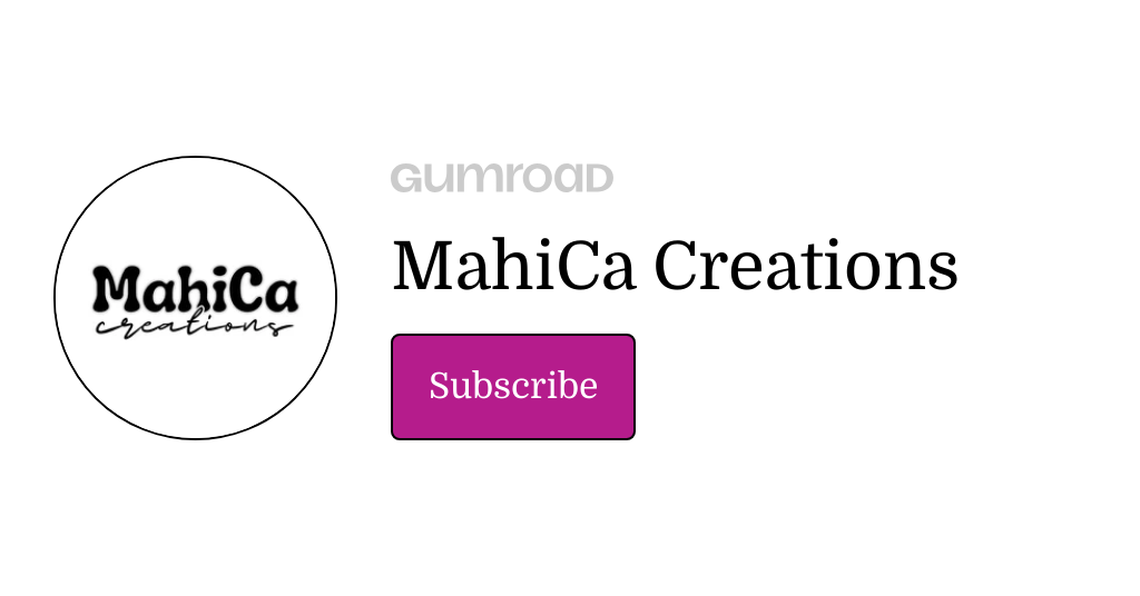MahiCa Creations
