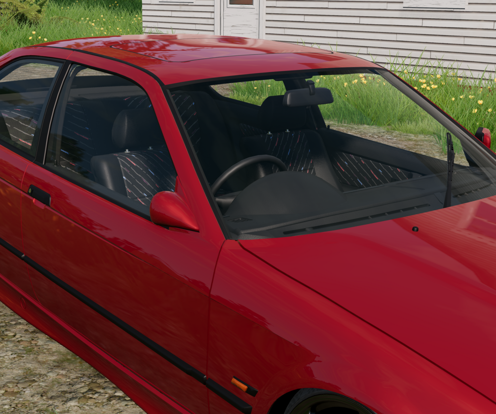 DTM Mirrors for E36