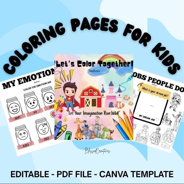 PRINTABLE COLORING PAGES FOR KIDS