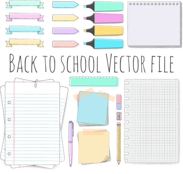 Back to School Vector pack