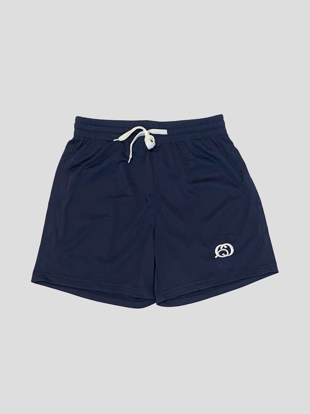 Blue Monogram Shorts