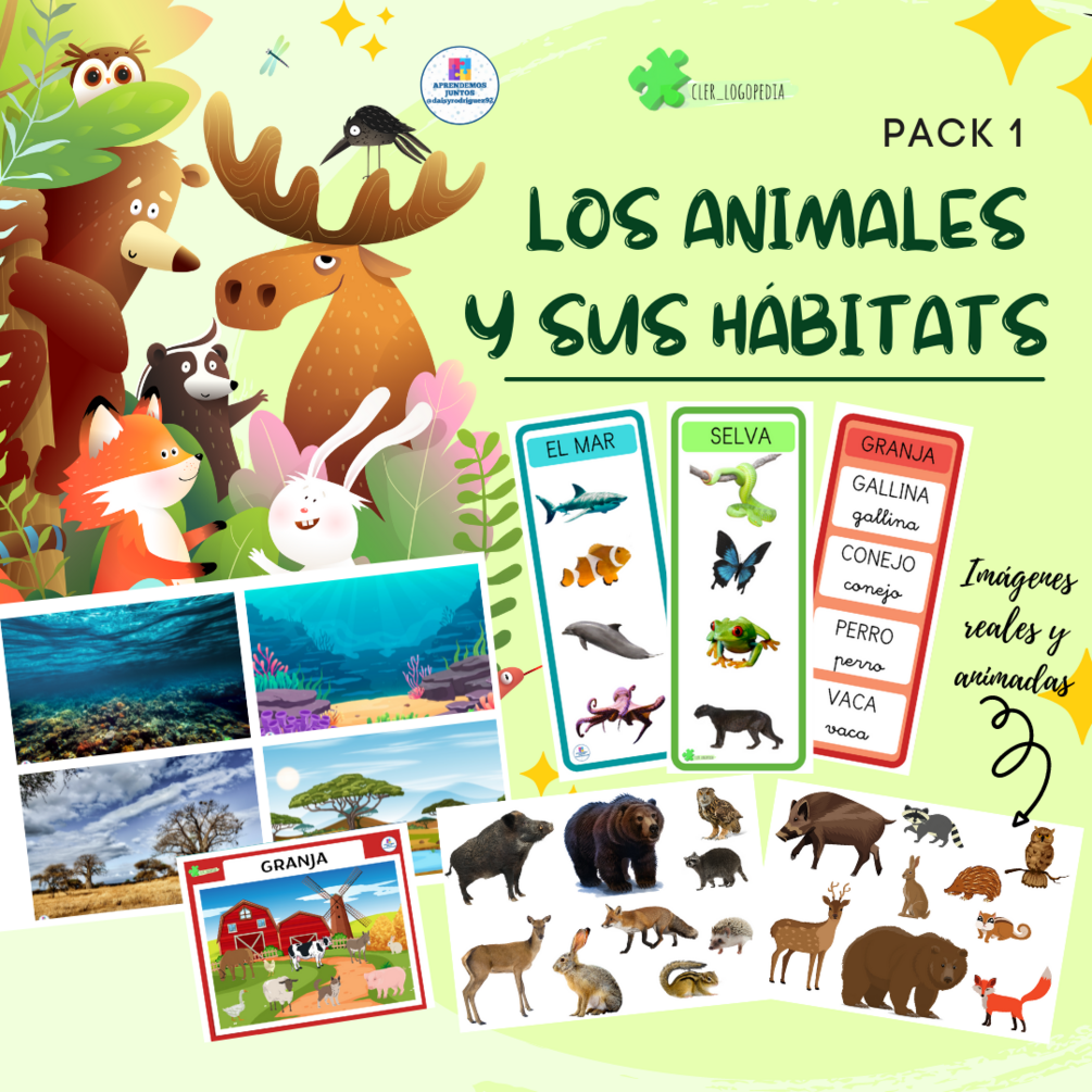 LOS ANIMALES PACK 1