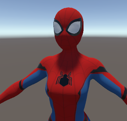 Spider-Man MCU Stark Suit [Female Lair Base Texture]