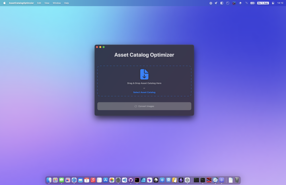 Xcode Asset Optimizer