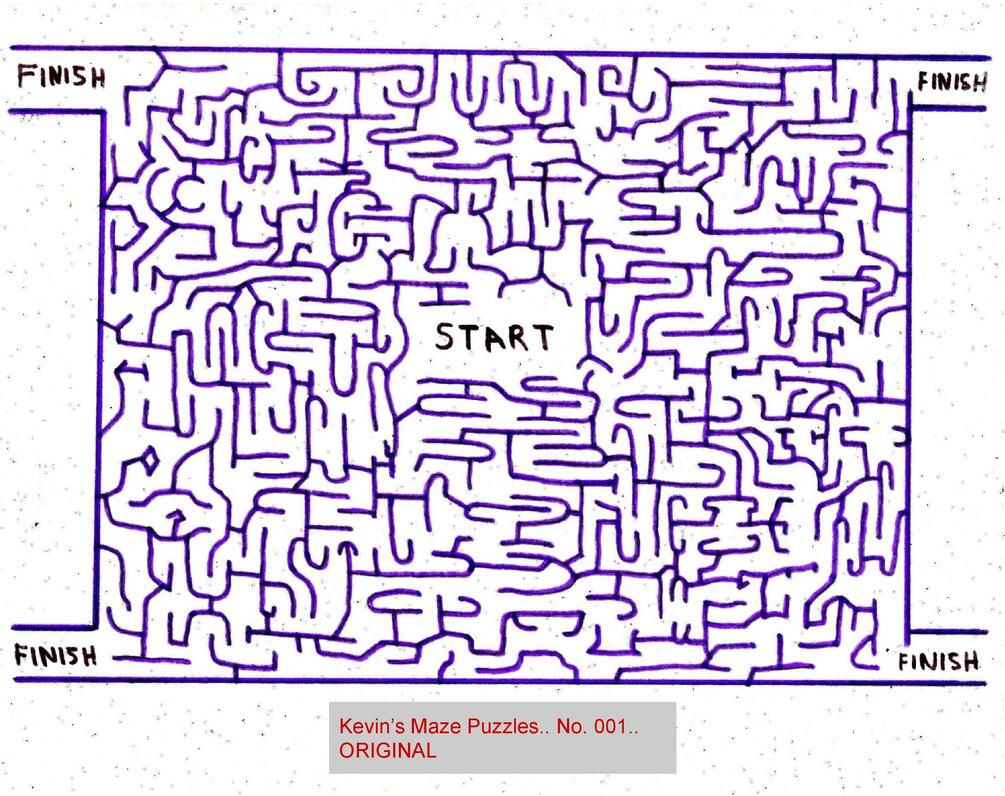 Kevin's Maze Puzzles