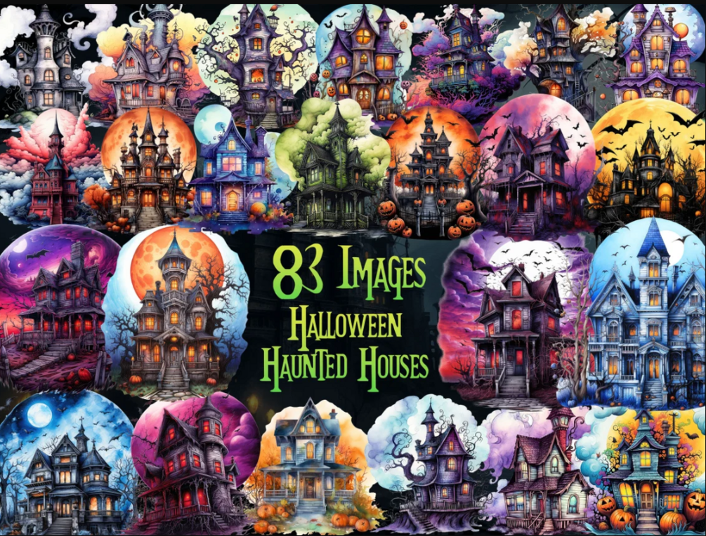 Halloween Haunted House Bundle