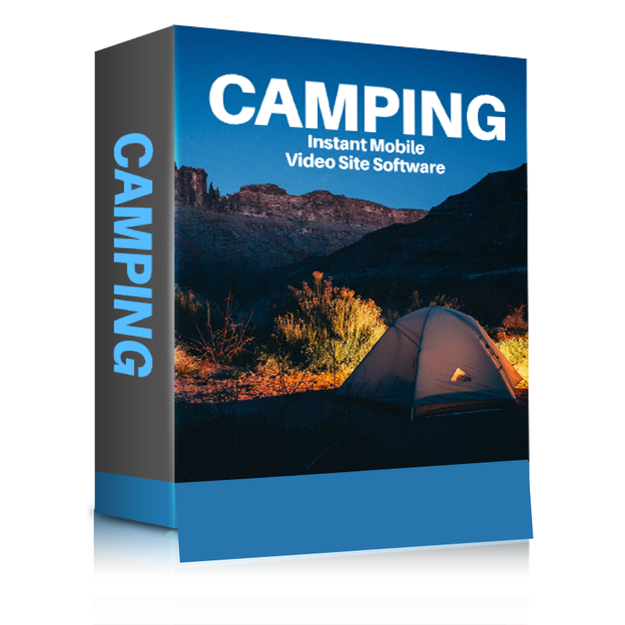 Instant Mobile Video Site Software for Camping