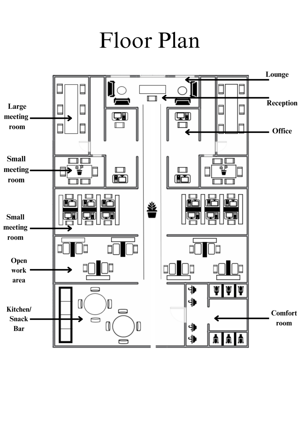 Sample Floor Plan - Office