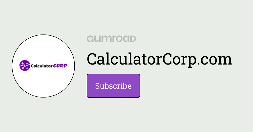 CalculatorCorp.com