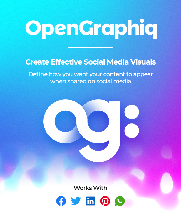 OpenGraphiq - Gerador de imagens sociais para WordPress