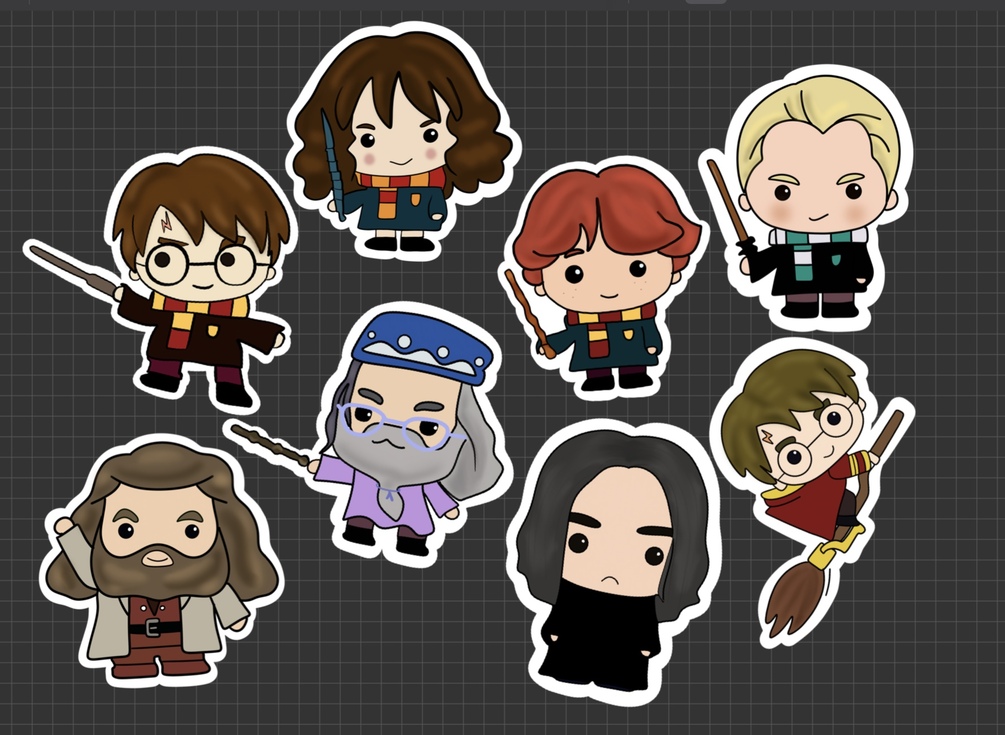 Potterheads printable Stickers in high resolution 300DPI, harrypotter ...