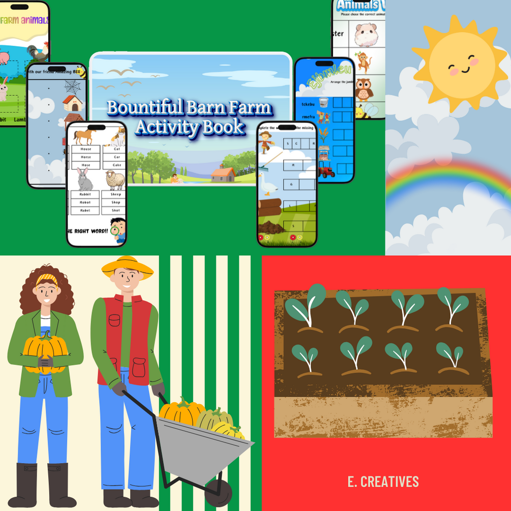 Activity Books Farm Edition