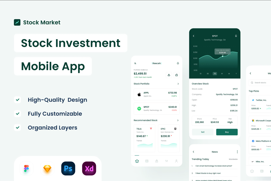 Stock Investment Mobile App