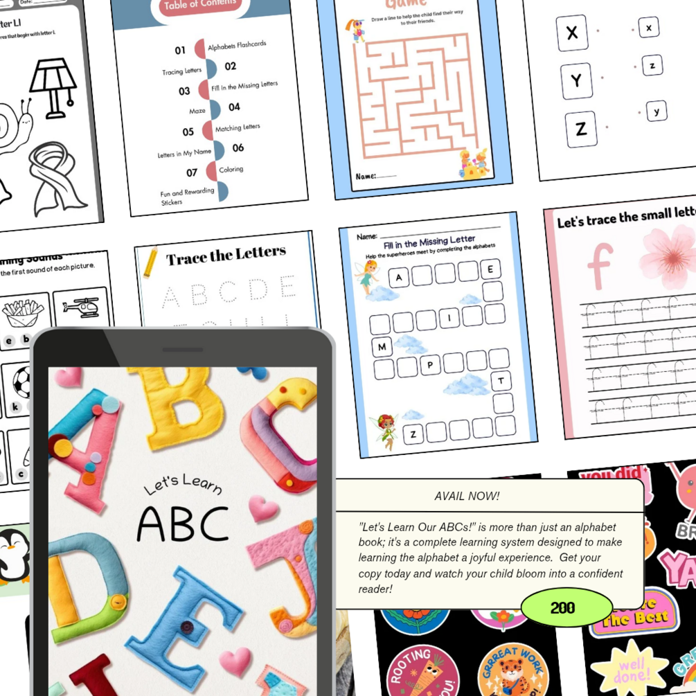 ABC Adventure: A Fun-Filled Alphabet Journey!