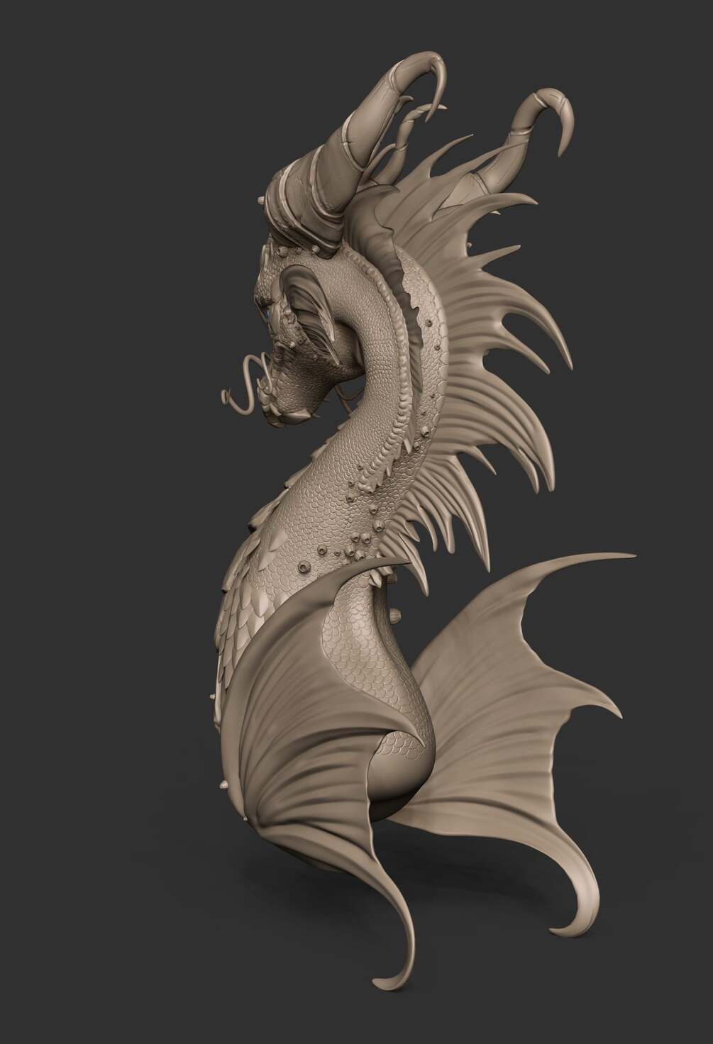 3D dragon design 3