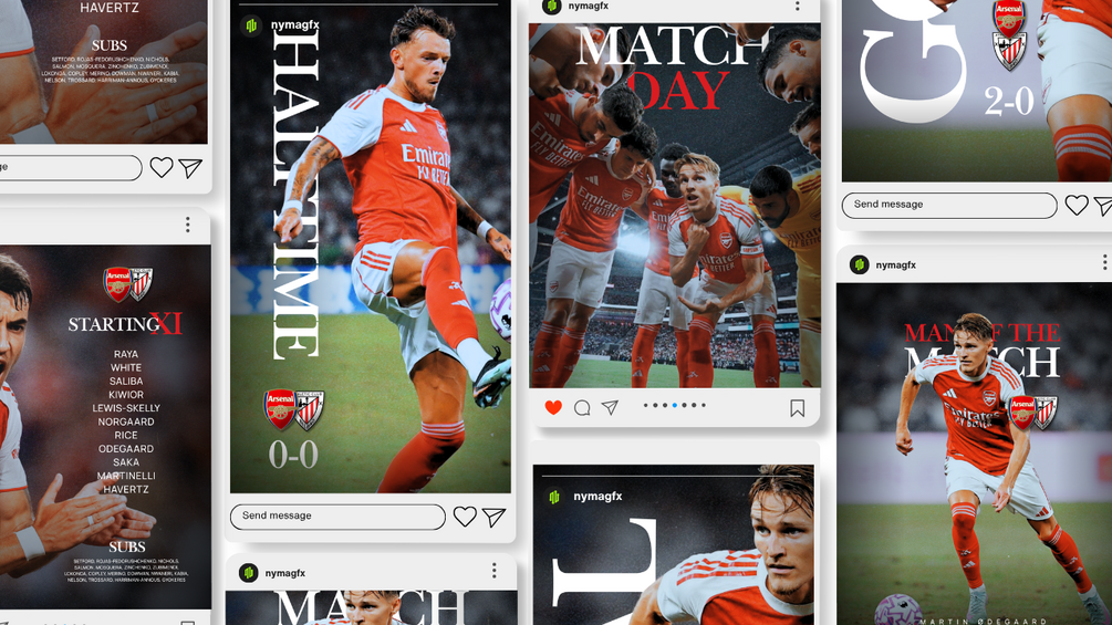 [BUNDLE] 40+ Football Matchday Story + Social Media Kit