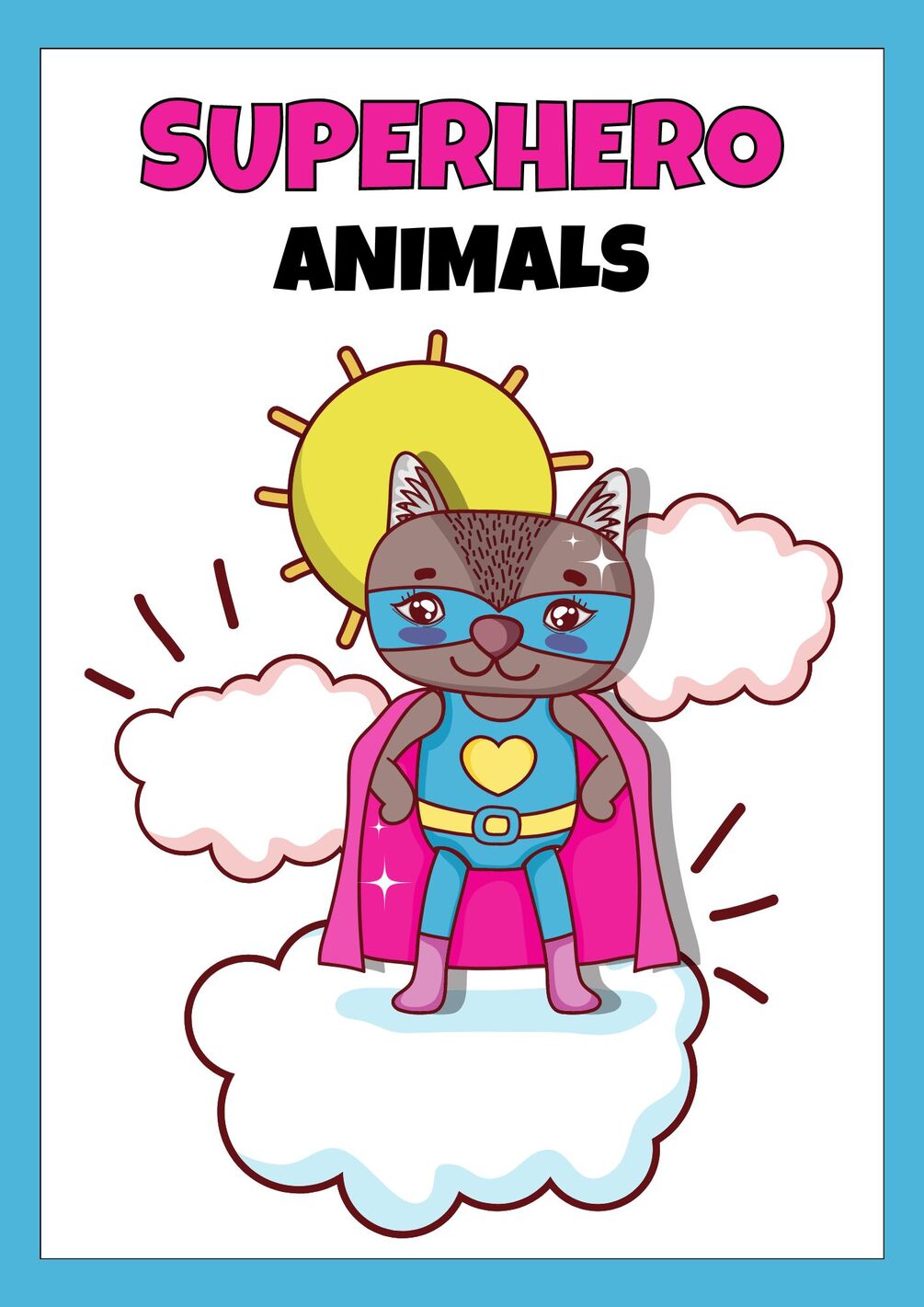 Animals Positive Affirmations Coloring Book
