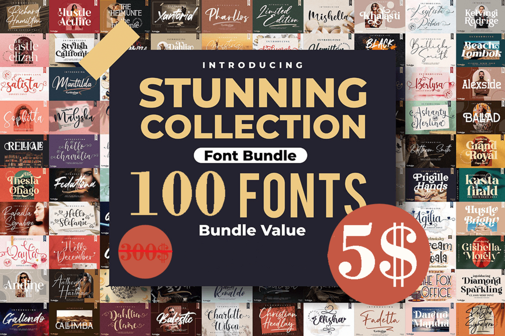 Stunning Font Bundle