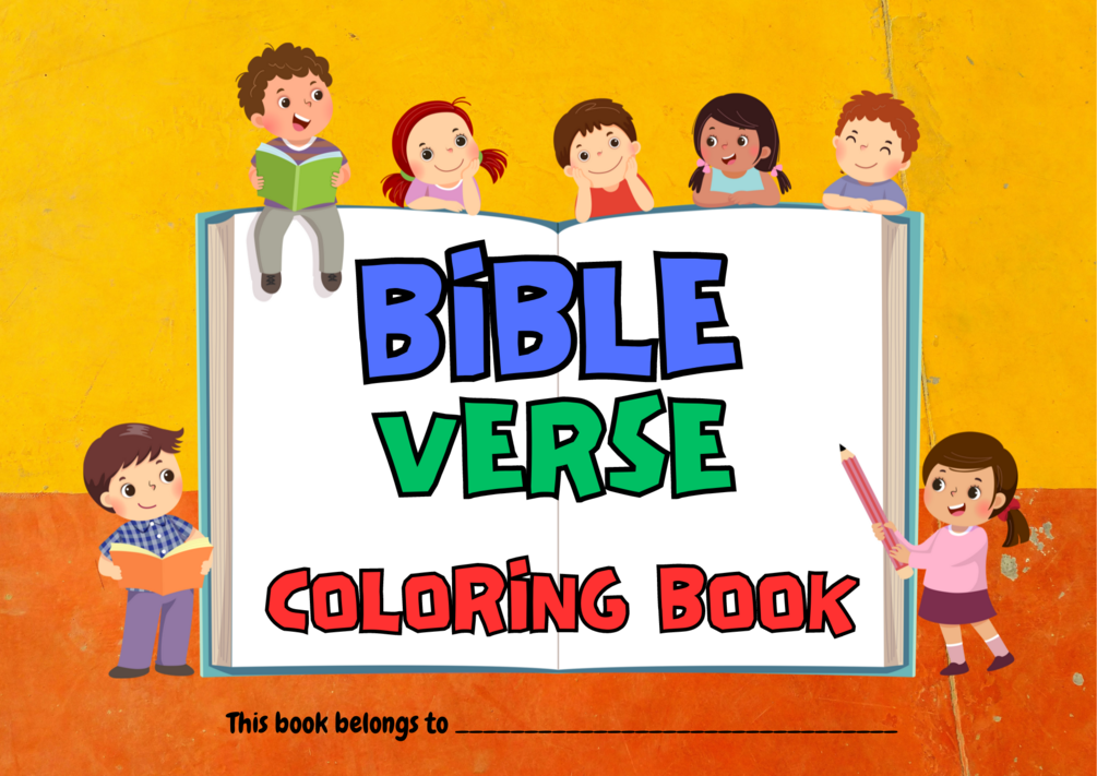 A-Z Bible Verse Coloring Book for Kids