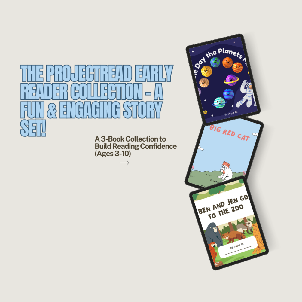 The ProjectRead Early Reader Collection – A Fun & Engaging Story Set!