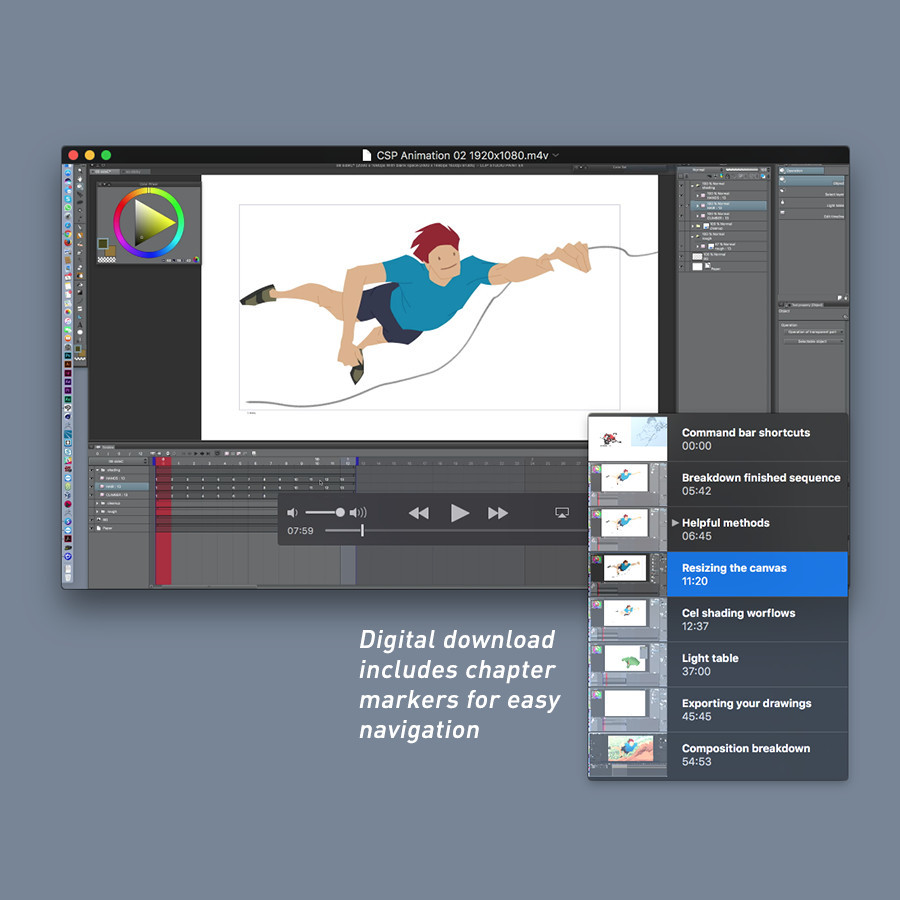 Clip Studio Paint Animation Basics Youtube Features Clip Studio