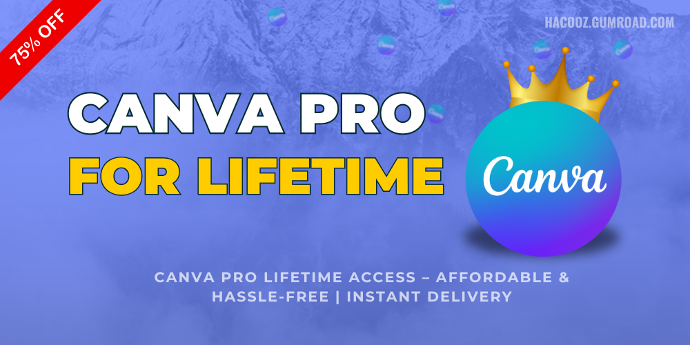 Canva Pro for Lifetime