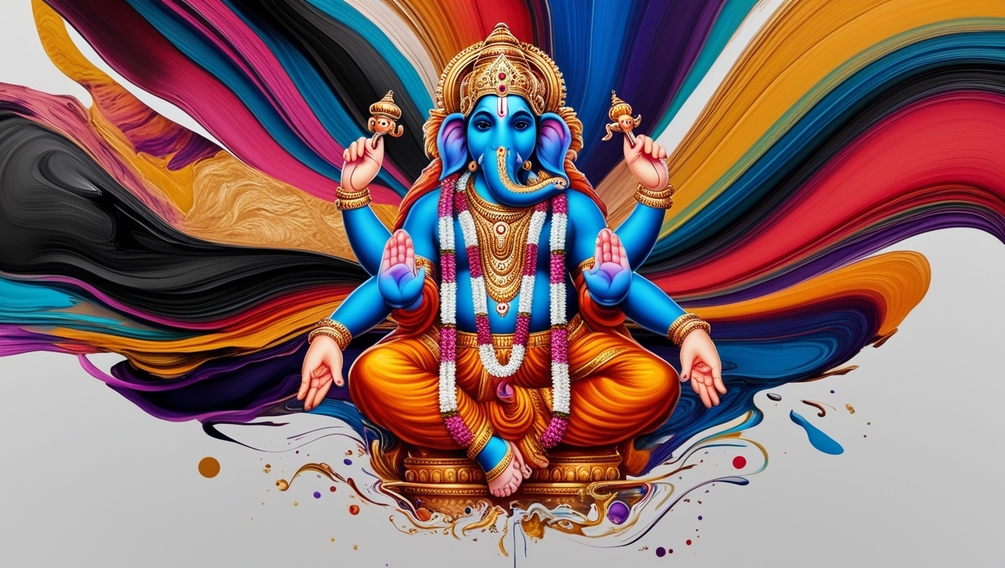 🎨 Divine Expressions: Abstract Art of the Gods 🌟 #AbstractArt #Gods # ...