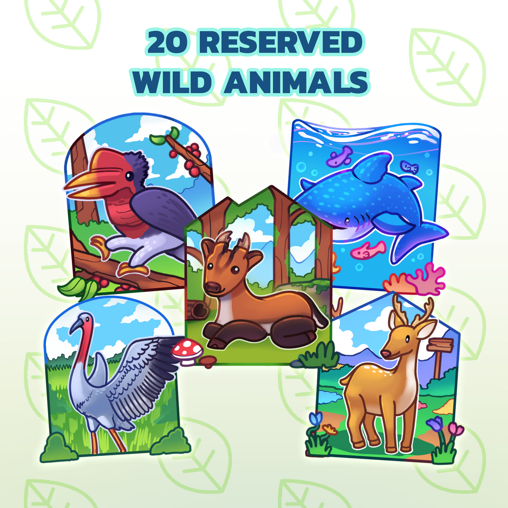 Reserved wild animals of Thailand