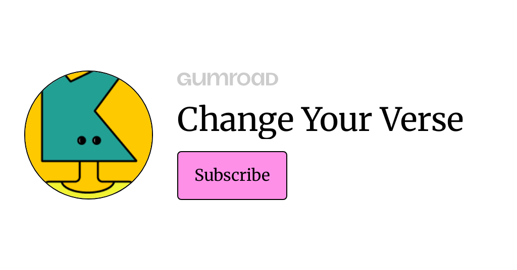 Change Your Verse