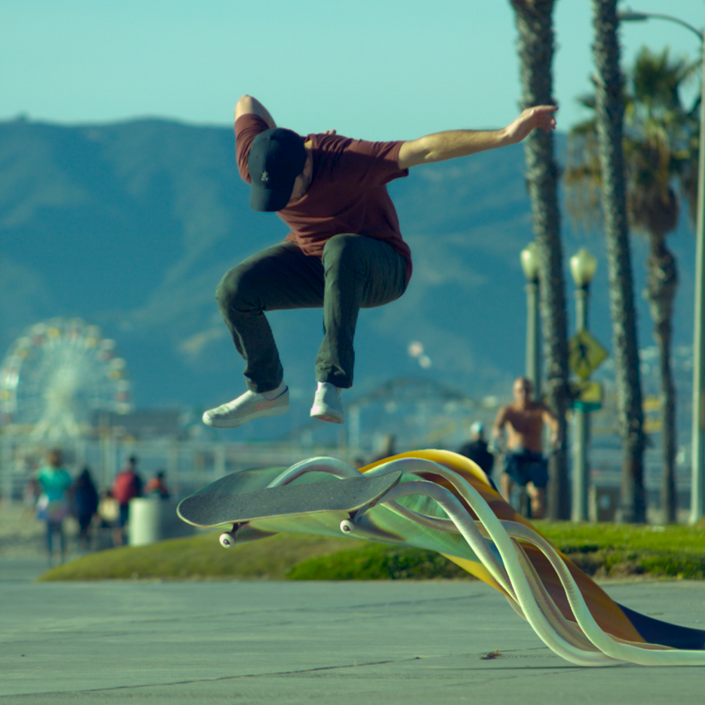 Skate Motion Trail After Effects Project File