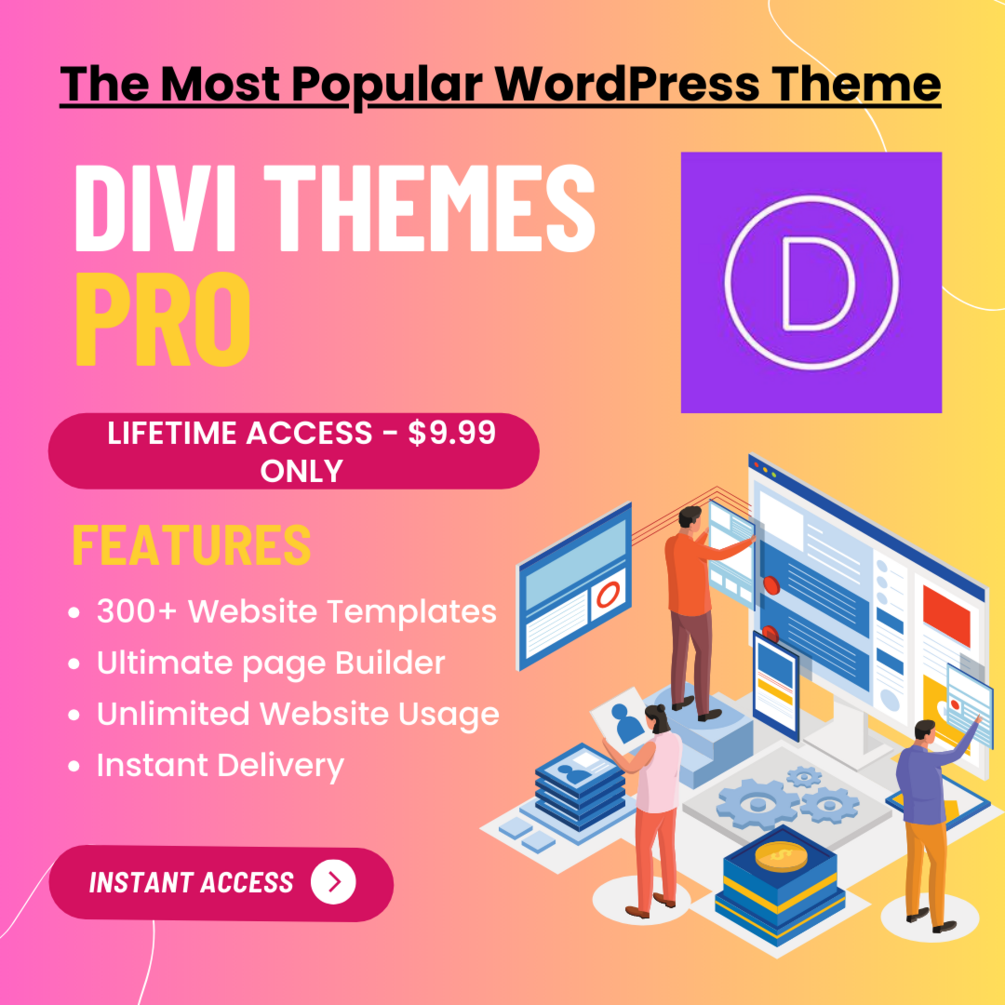 DIVI THEMES PRO LIFETIME ACCESS