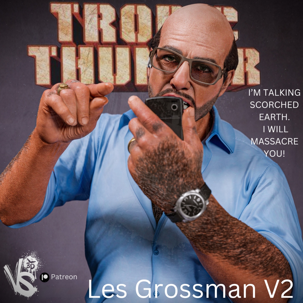 Tropic Thunder Angry Les Grossman(bonus model)