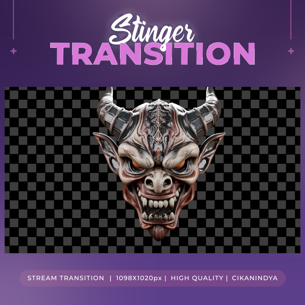 Dynamic Stinger Transition Hellspawn Face | Demonic Overlay for ...