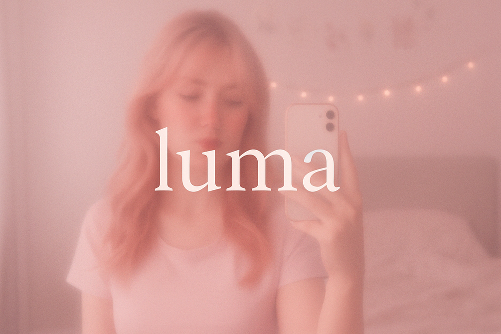 Luma – AI Persona Pack for Soft Creators | Coquette Identity Kit