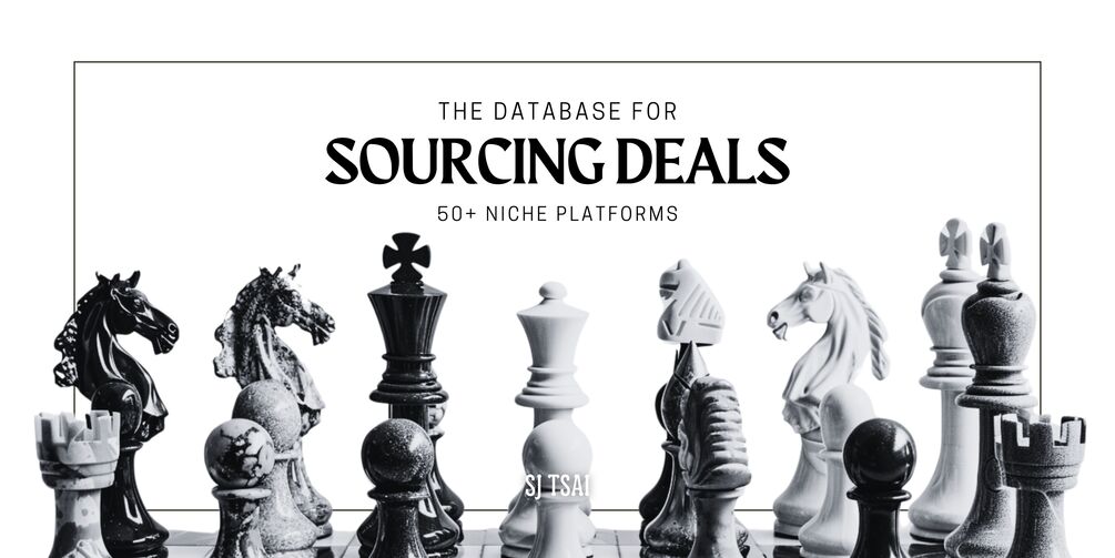 80+ Deal Sourcing Platforms