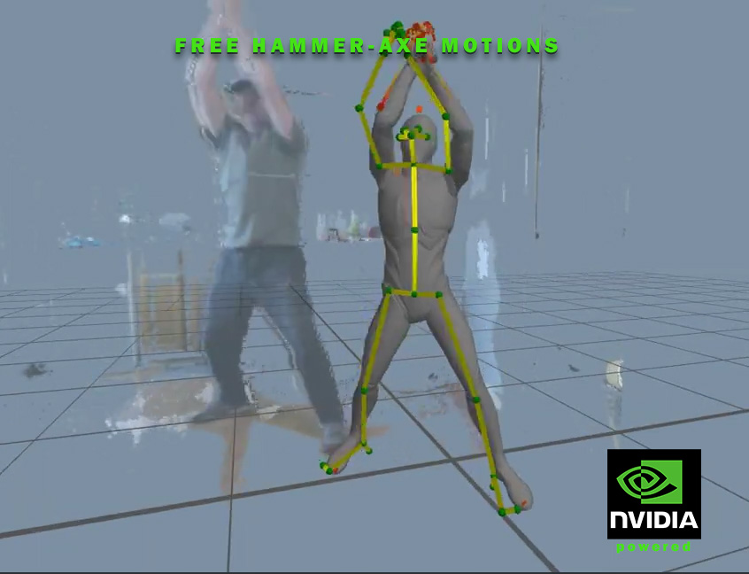 NEW FREE HAMMER/AXE MOTIONS, Created and powered with A.I. TECH by ...