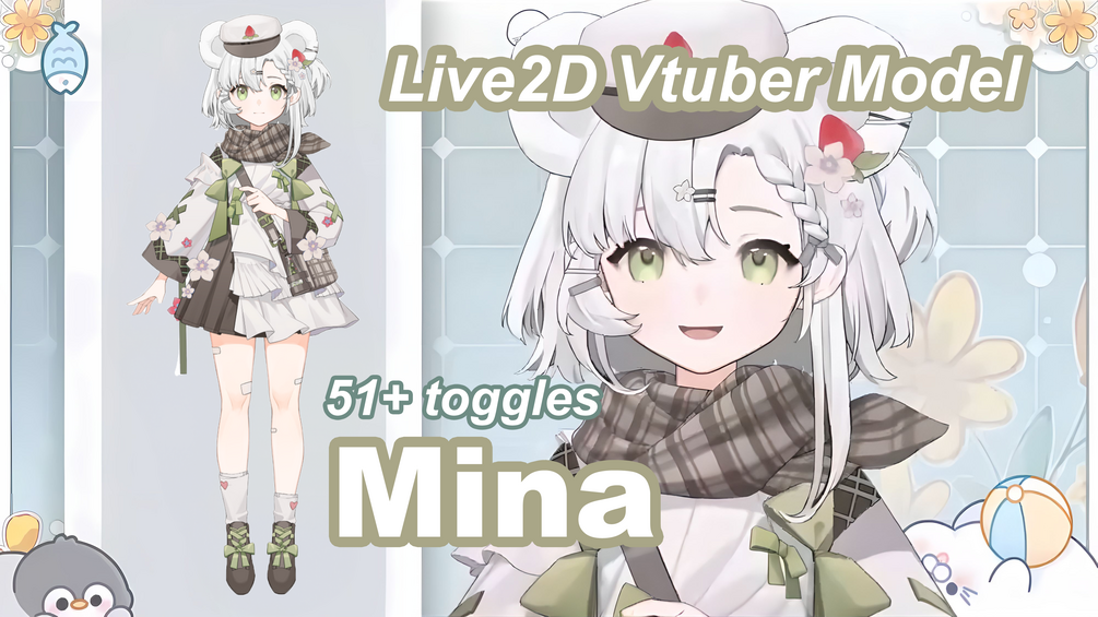 Live2d Vtuber Model for Commercial use