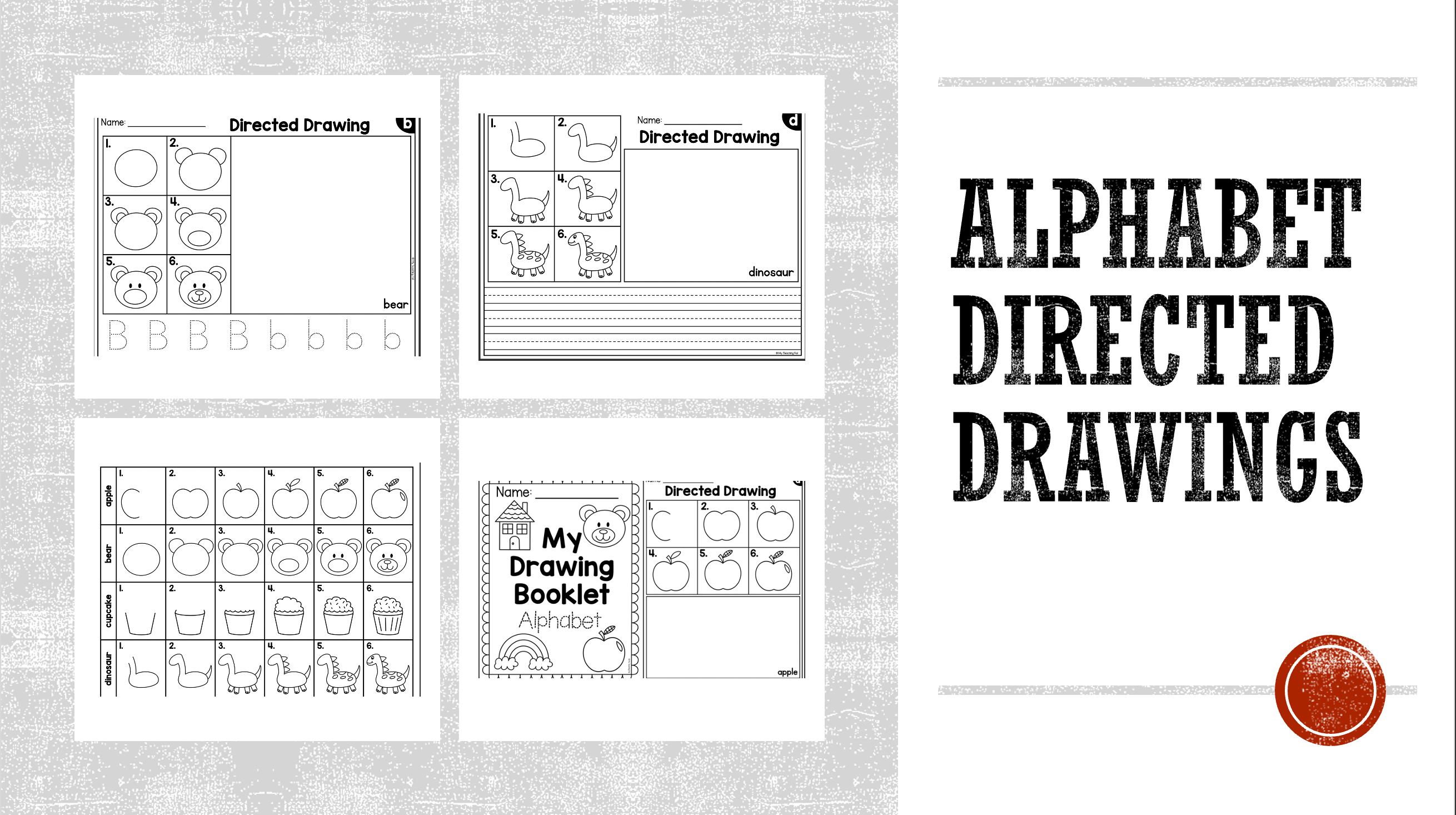 Alphabet Directed Drawings