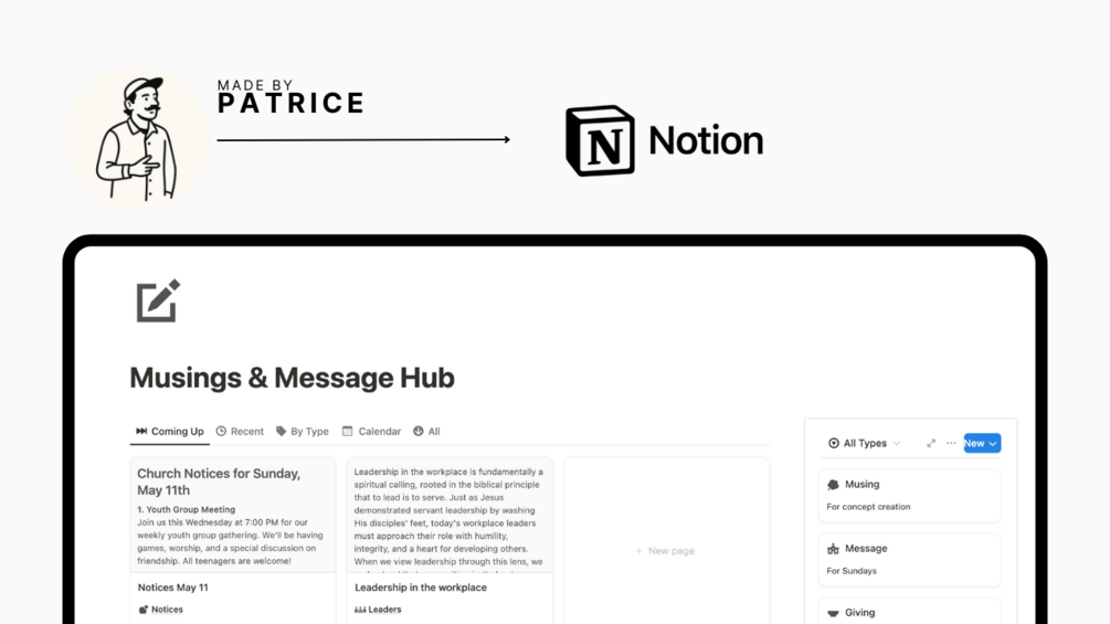 Musings & Messages Hub